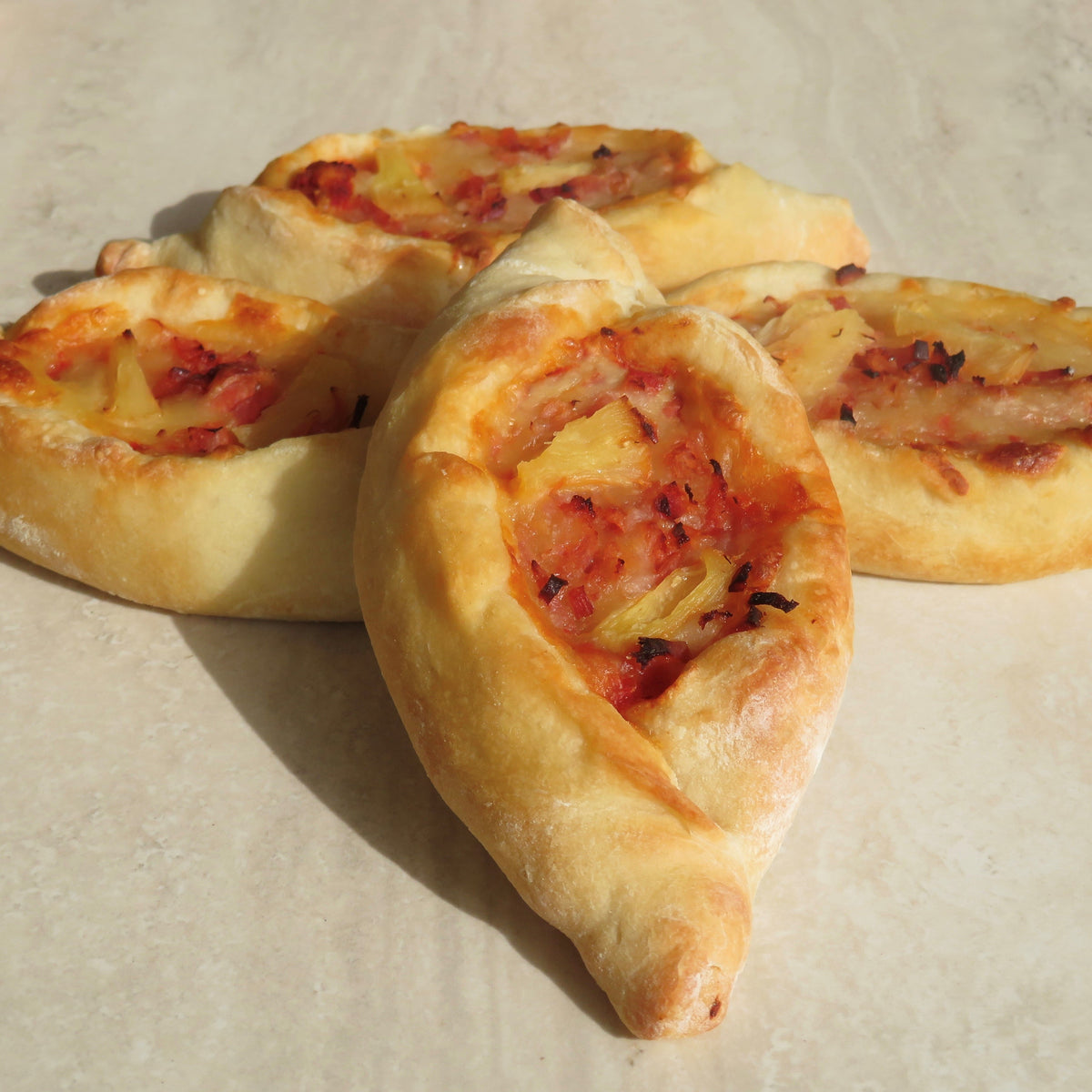 Mini Hawaiian Pide - 6 pack – Kiss Kiss Artisan Foods